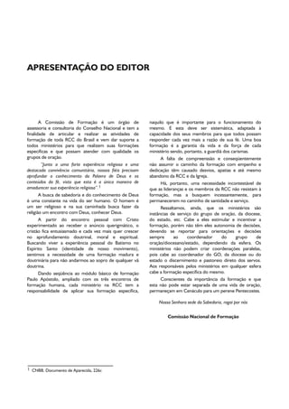 Ministerio para crianças - apostila RCC | PDF