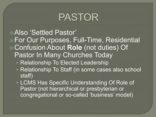 Ministry Configurations | PPTX