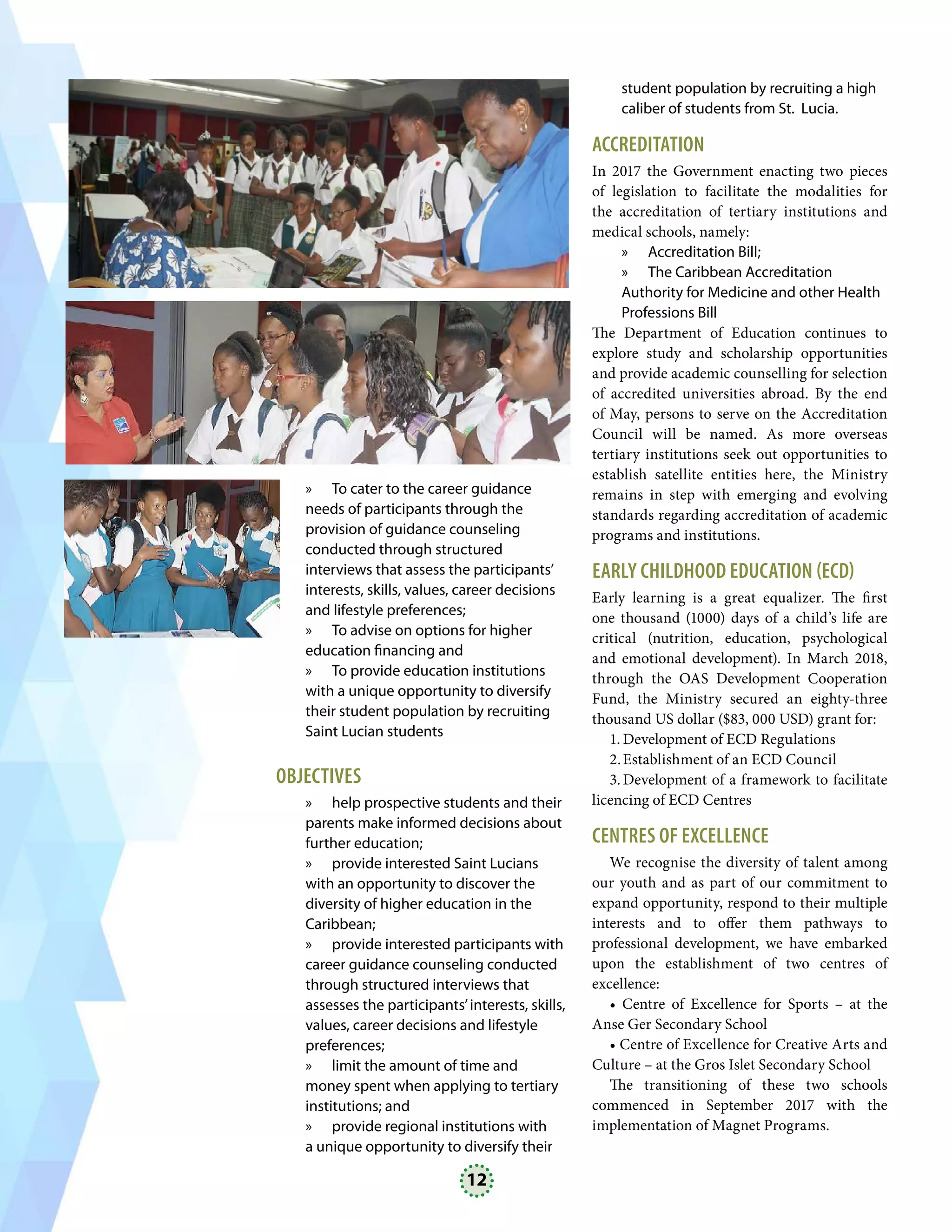 Ministry of Education end of Year Review (2017-2018) | PDF | Non-Profit Organizations | Industries