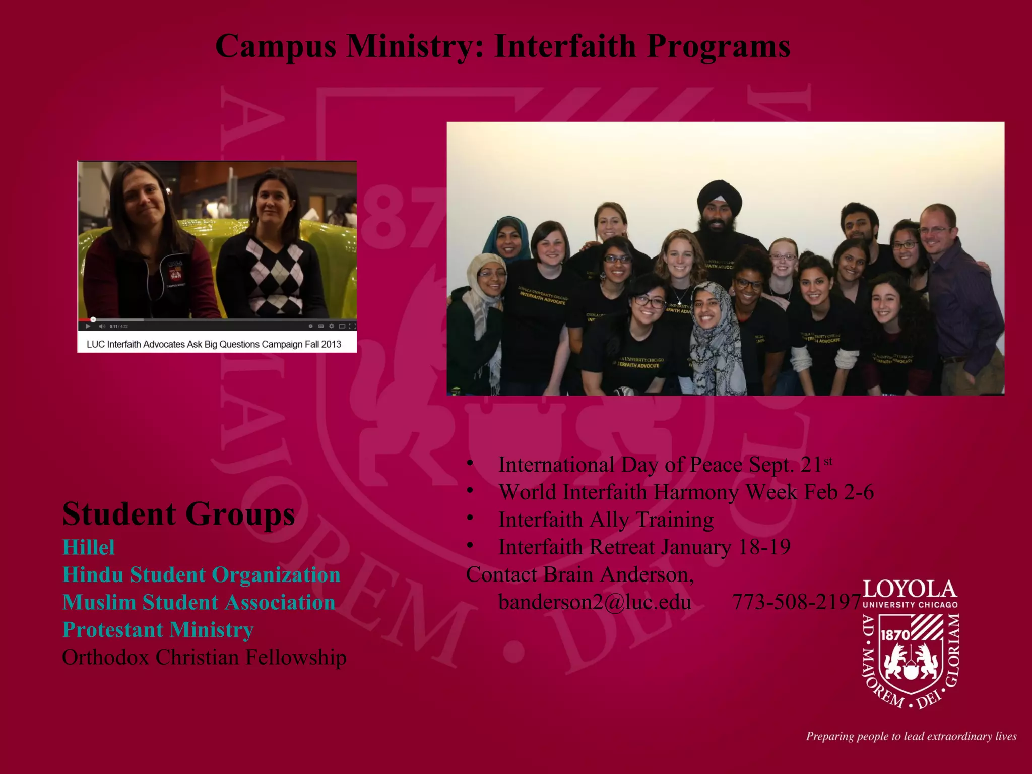 Campus Ministry | PPT