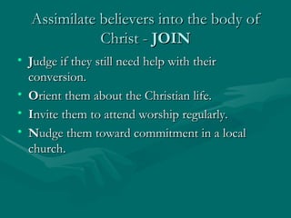 Ministry Guide Summary | PPT