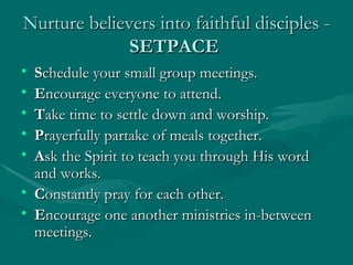 Ministry Guide Summary | PPT