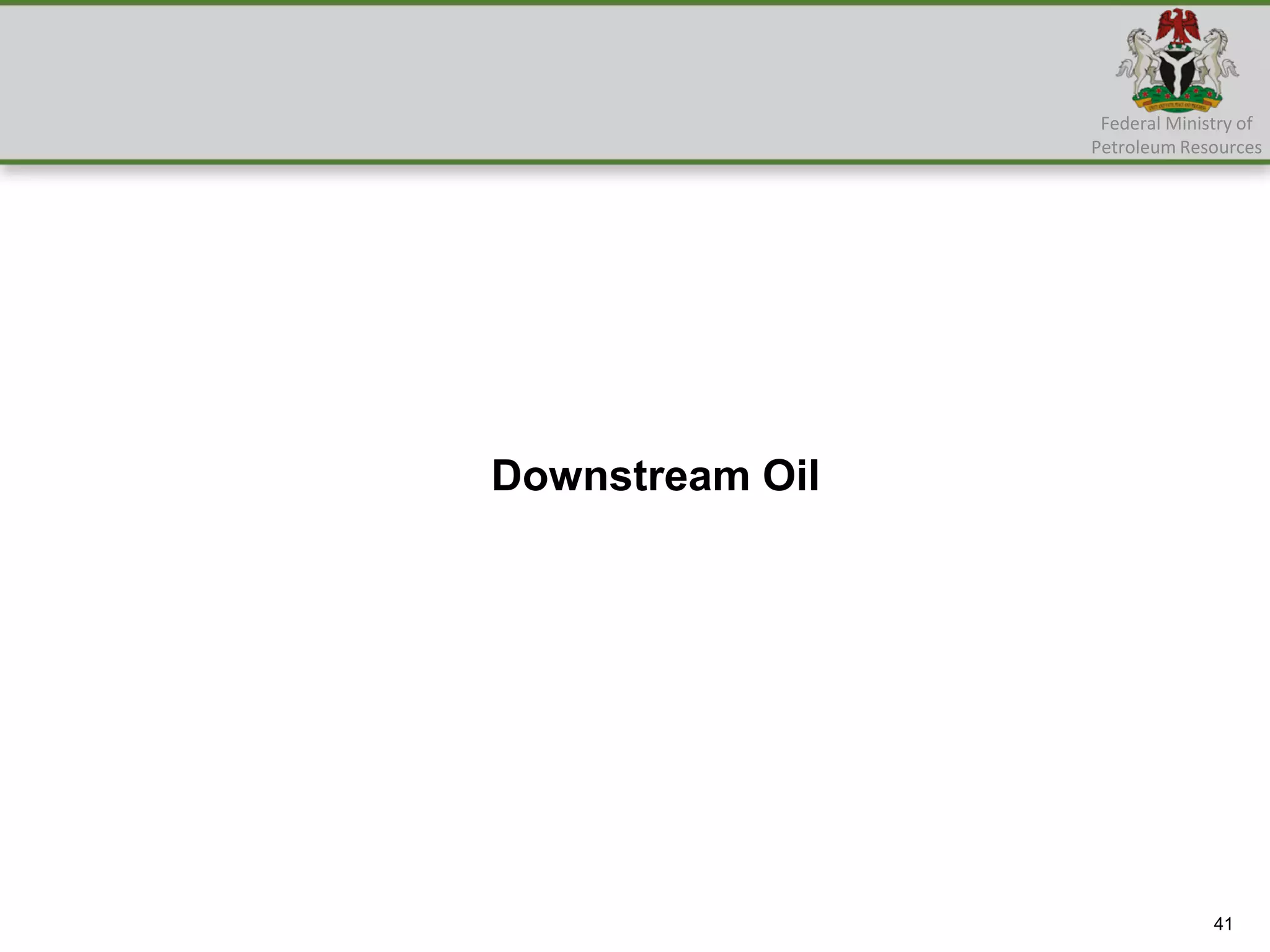 Ministry of Petroleum Resources | PPT