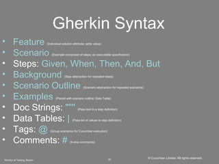 Test Automation In The Hands of "The Business" | PPT | Computer ...