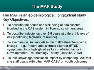 The MAP Study: Knowledge Creation & Knowledge Translation | PPT