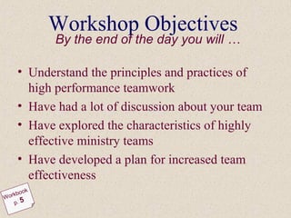 Ministry team 101 | PPT