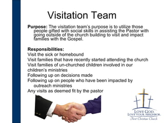 Ministry teams | PPT