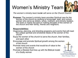Ministry teams | PPT