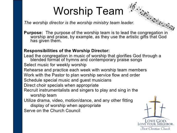 Ministry teams