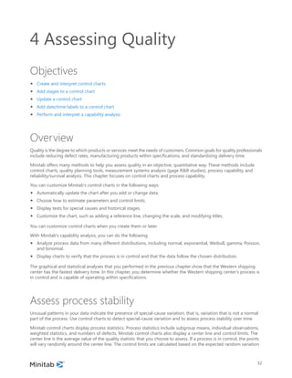 Minitab - getting started | PDF