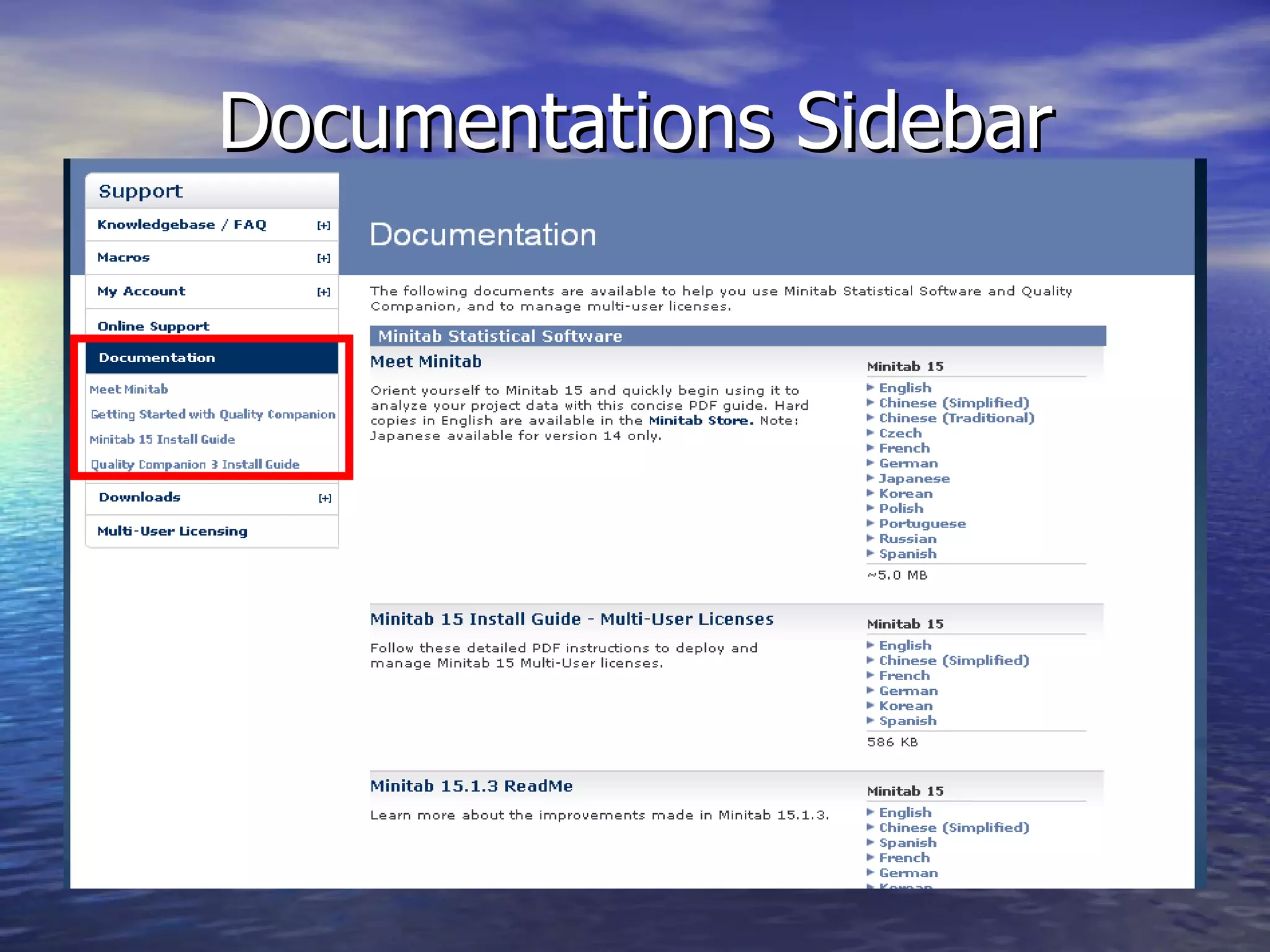Minitab presentation | PPT