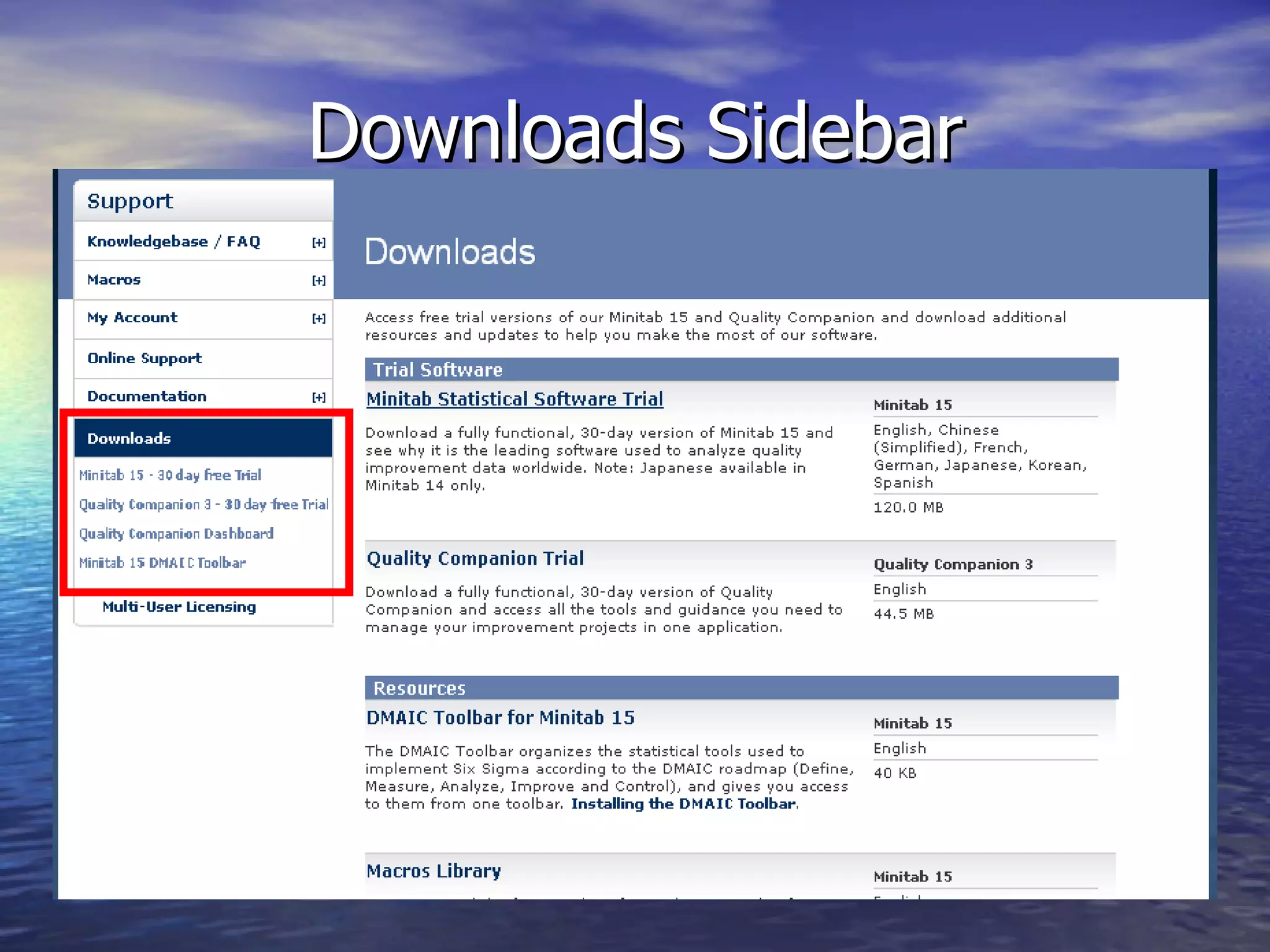 Minitab presentation | PPT