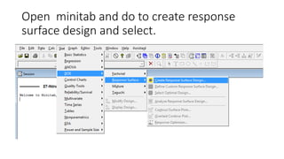 Minitab simplified by chetan dhal | PPTX | Technology & Computing