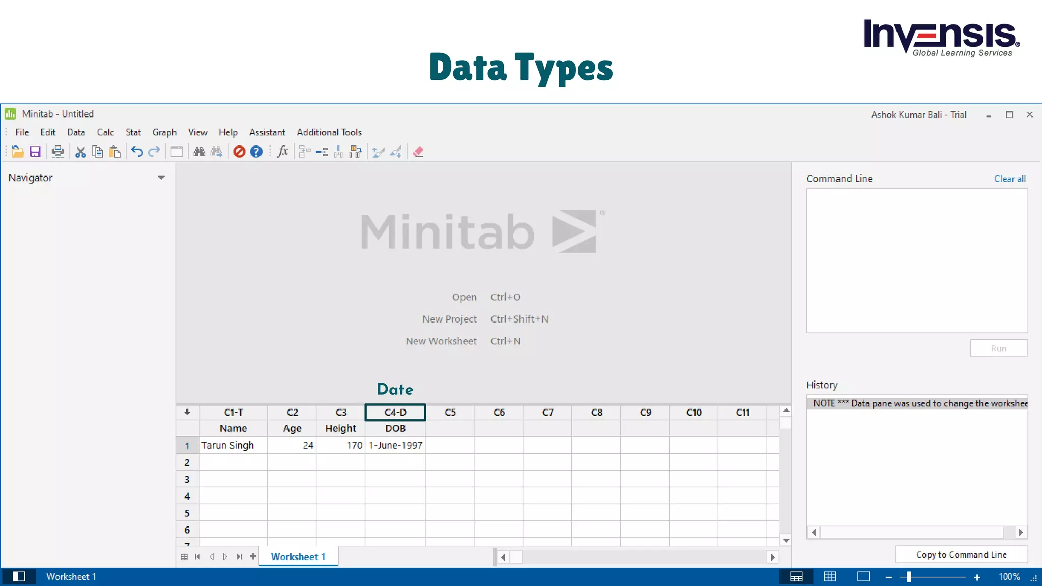 Minitab Tutorial for Beginners | What is Minitab? | Minitab Training ...