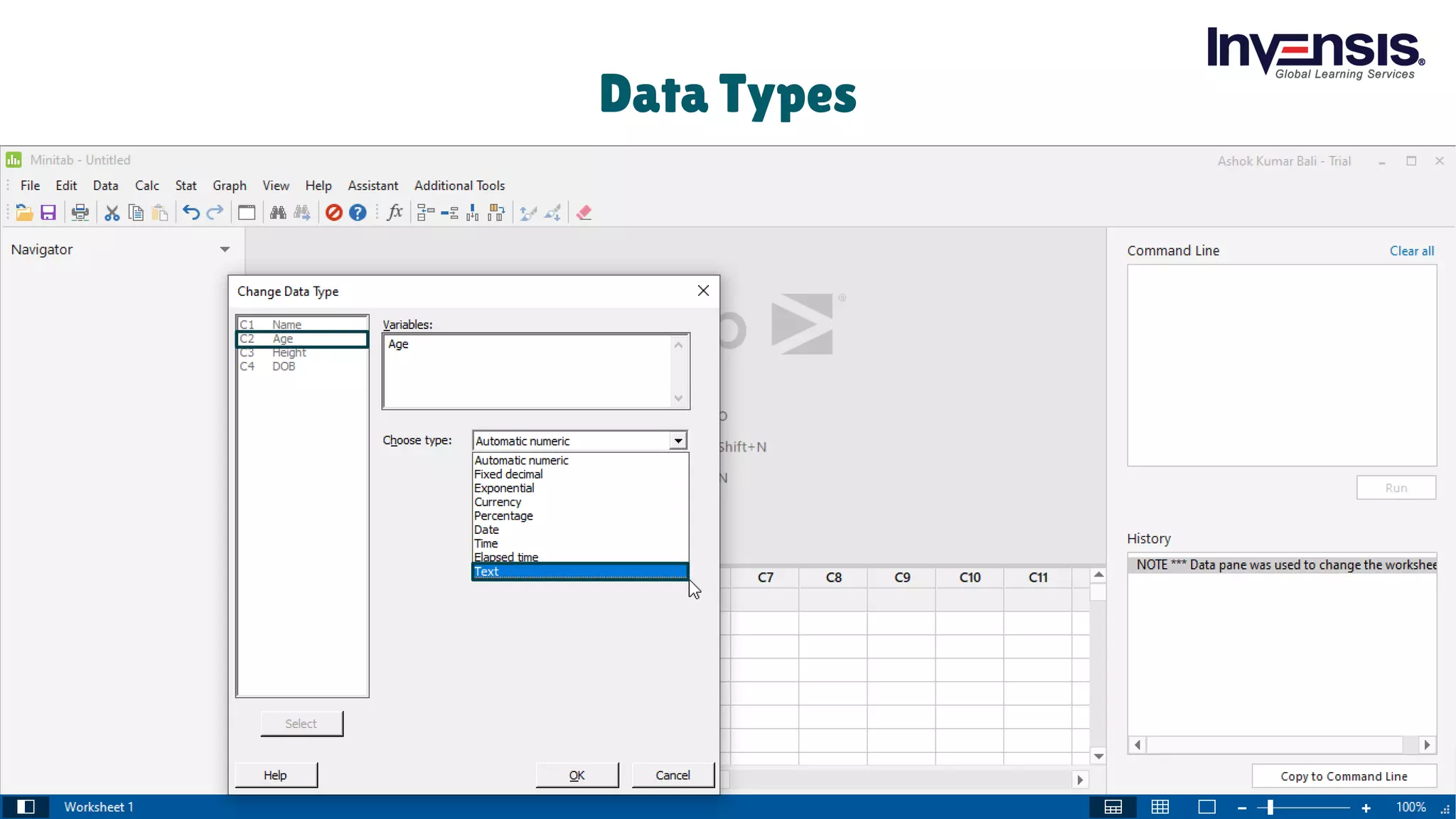 Minitab Tutorial for Beginners | What is Minitab? | Minitab Training ...