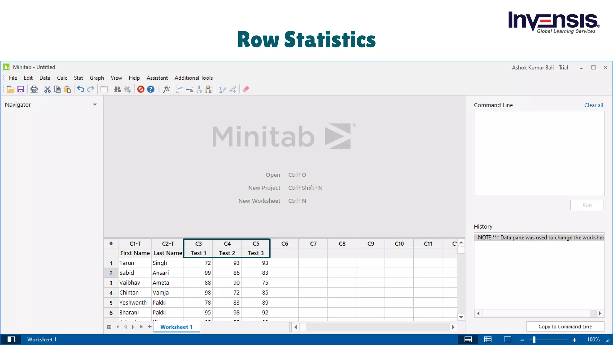 Minitab Tutorial for Beginners | What is Minitab? | Minitab Training ...