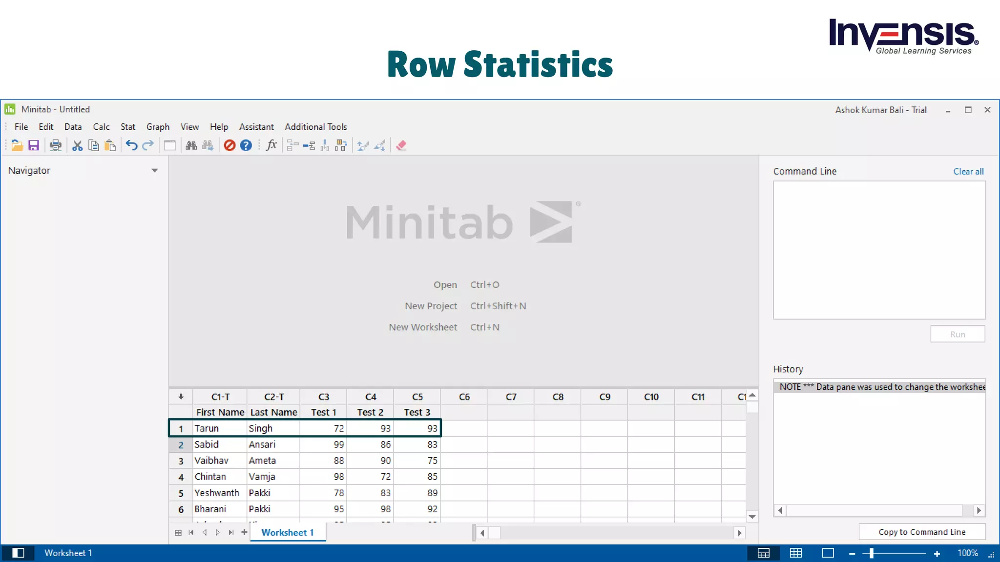 Minitab Tutorial for Beginners | What is Minitab? | Minitab Training ...