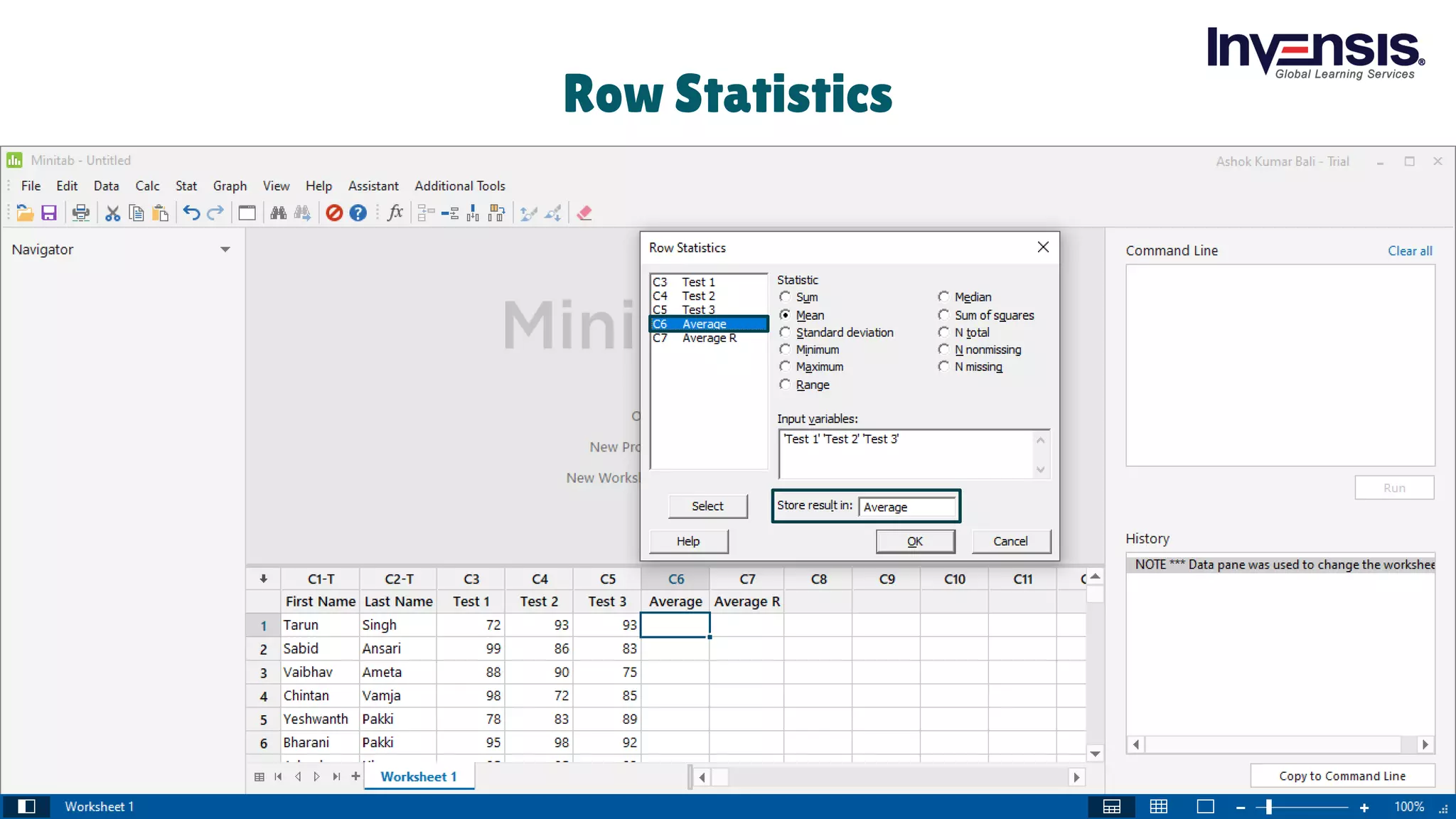 Minitab Tutorial for Beginners | What is Minitab? | Minitab Training ...