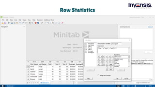 Minitab Tutorial for Beginners | What is Minitab? | Minitab Training ...