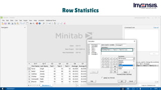 Minitab Tutorial for Beginners | What is Minitab? | Minitab Training ...