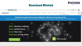 Minitab Tutorial for Beginners | What is Minitab? | Minitab Training ...