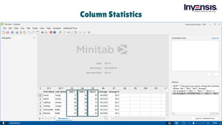 Minitab Tutorial for Beginners | What is Minitab? | Minitab Training ...
