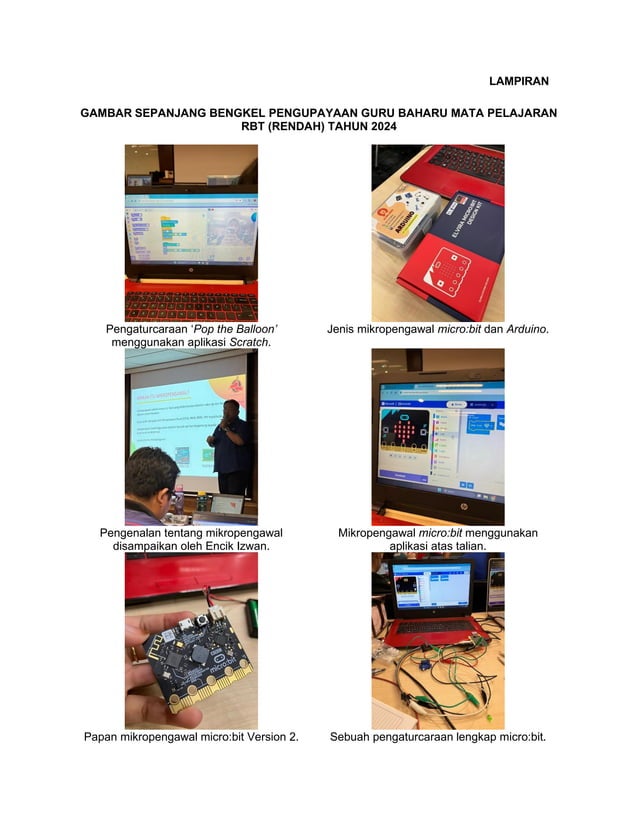 Contoh Minit Curai: Bengkel Pemantapan Guru RBT Baharu Selangor | PDF