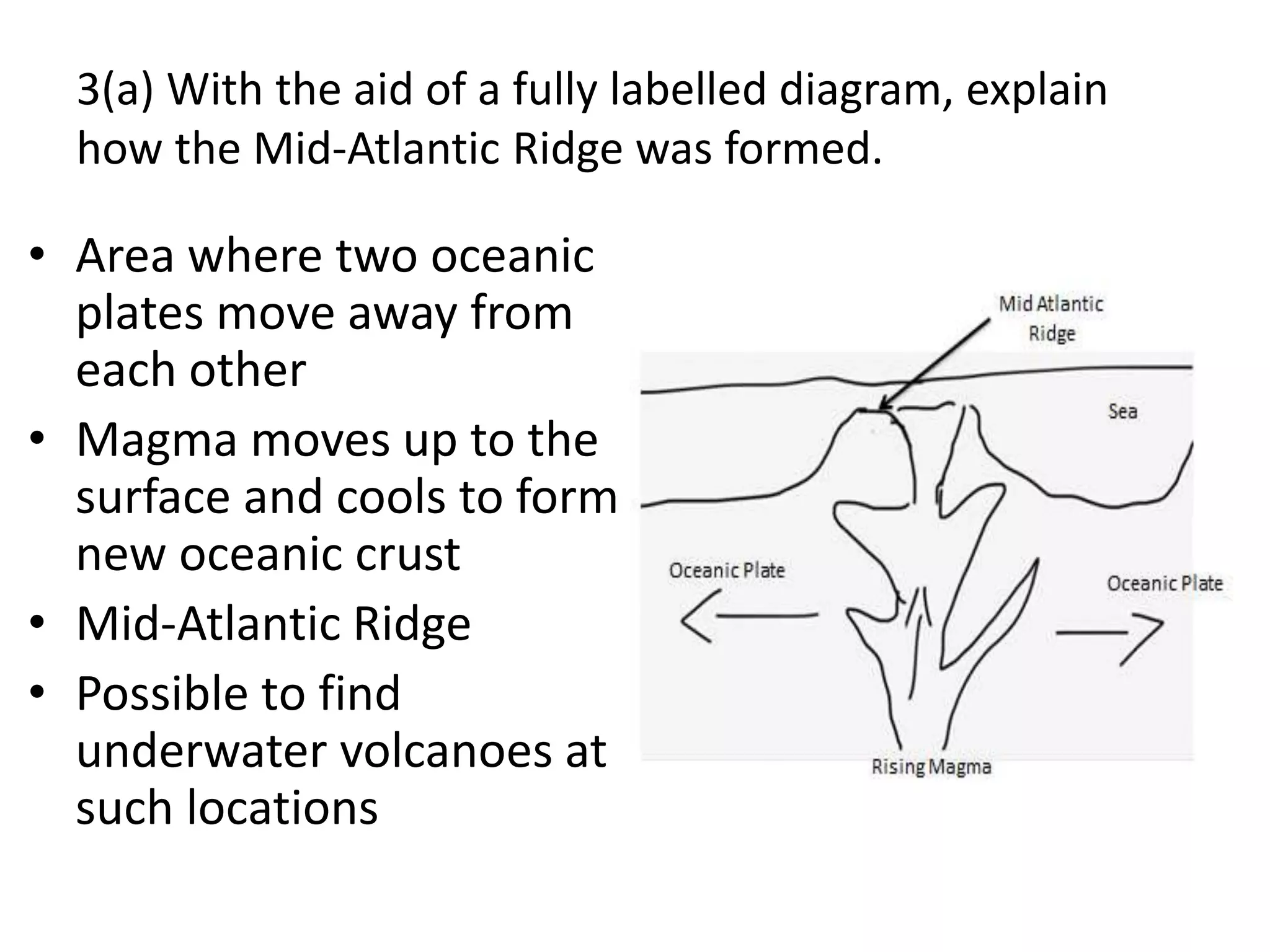 Mini test 3 answers Plate Tectonics | PPTX