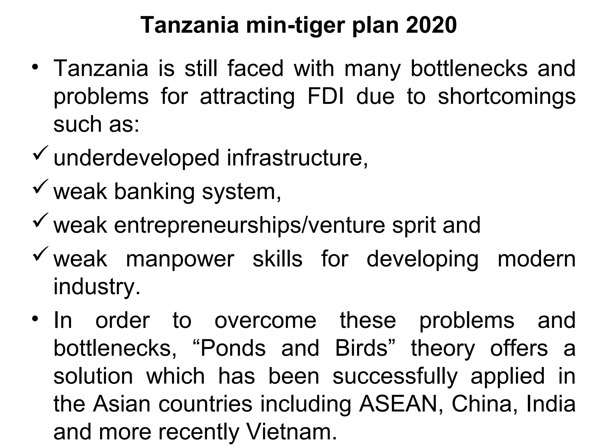 Mangasini_Mini tiger plan 2020 | PPT