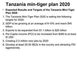 Mangasini_Mini tiger plan 2020 | PPT