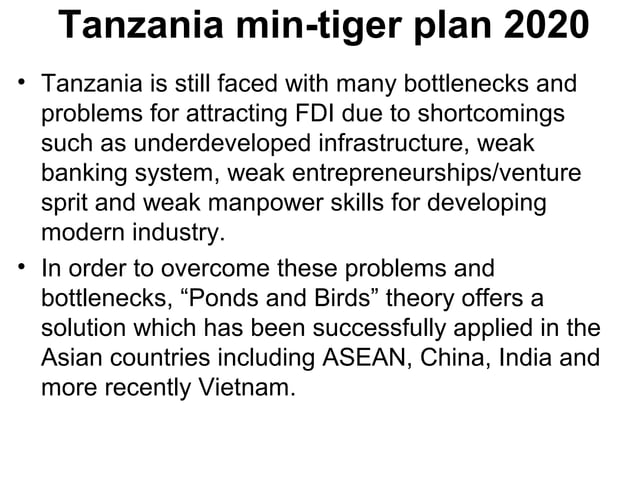 Mangasini_Mini tiger plan 2020 | PPT