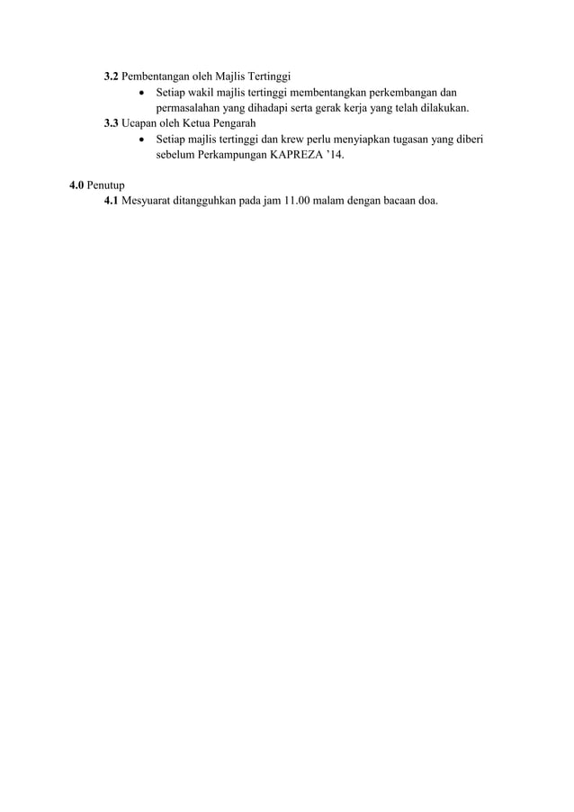 Minit mesyuarat 12 | DOCX