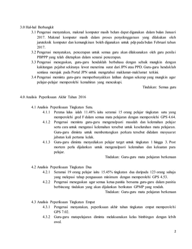 Minit mesyuarat 4 2016 | DOCX