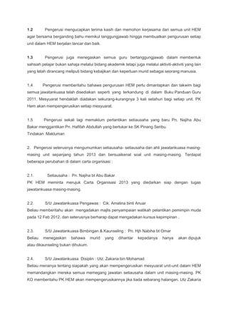 Minit mesyuarat pengurusan hal ehwal murid kali ke 1 | DOCX