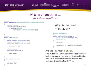 Mini training - Moving to xUnit.net