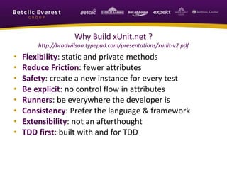 Mini training - Moving to xUnit.net