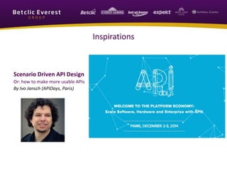 Mini training- Scenario Driven Design | PPT