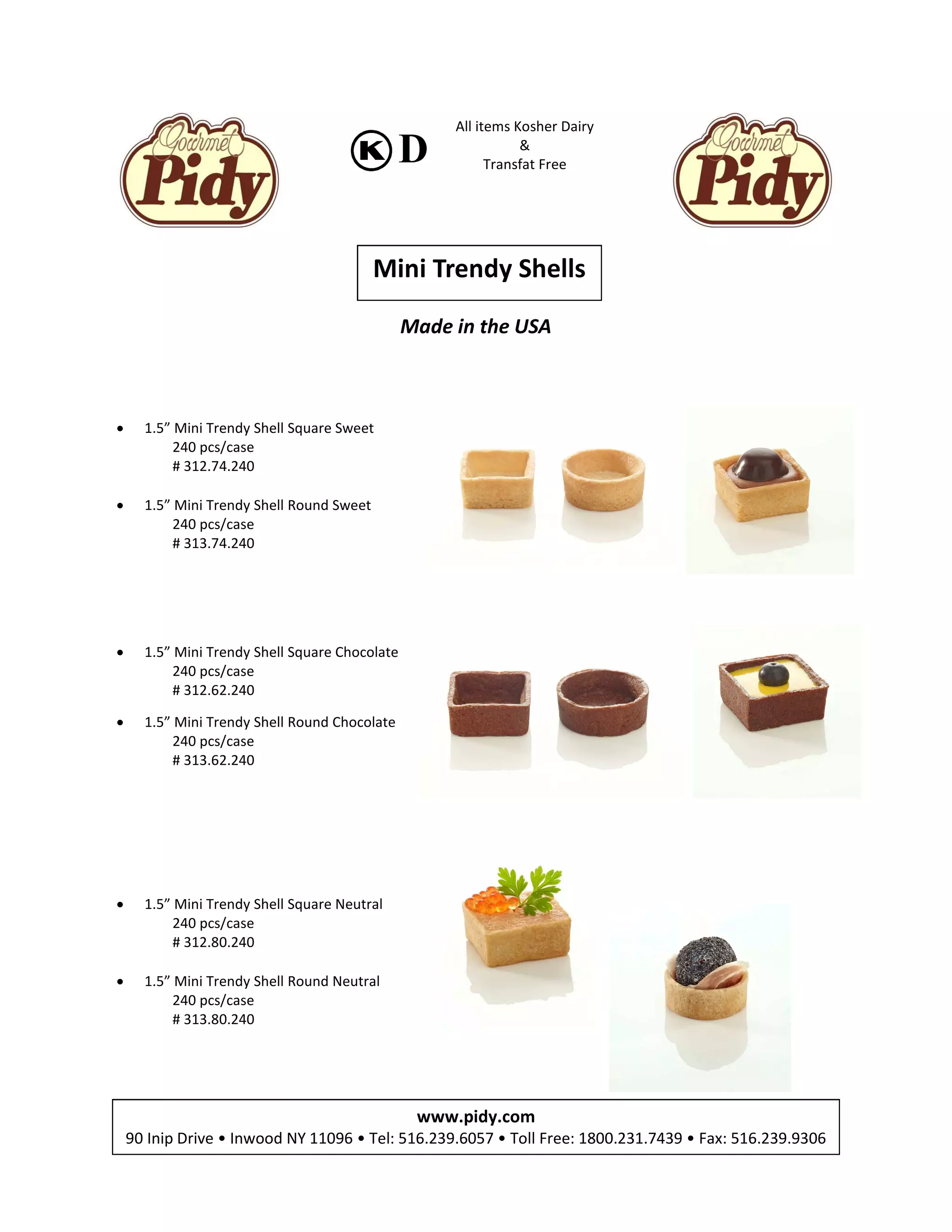 Mini trendy shells | PDF