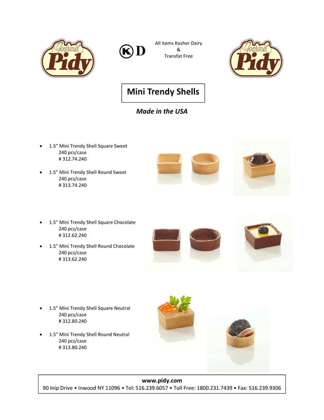 Mini trendy shells | PDF