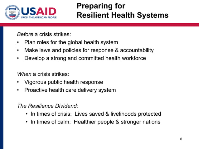 Preparing for future shocks: Building resilient health systems | PDF