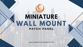 Unisol communication mini wallmount.pdf