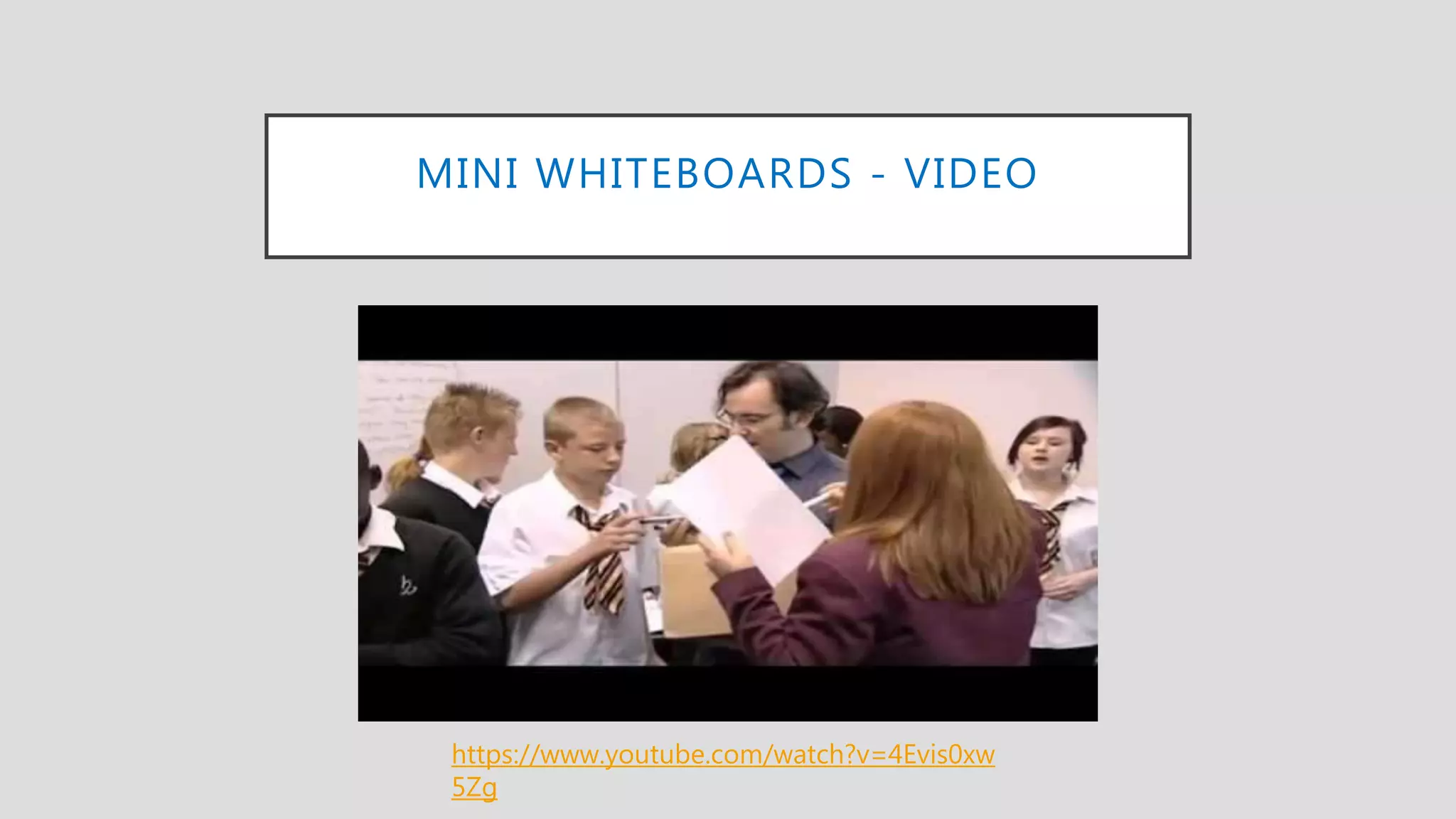 Mini whiteboards | PPTX