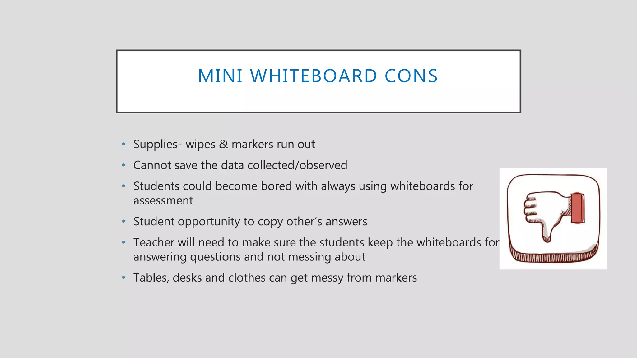 Mini whiteboards | PPTX