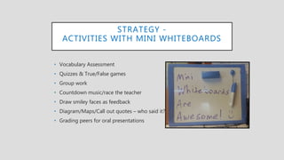 Mini whiteboards | PPTX