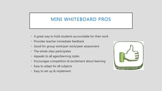 Mini whiteboards | PPTX