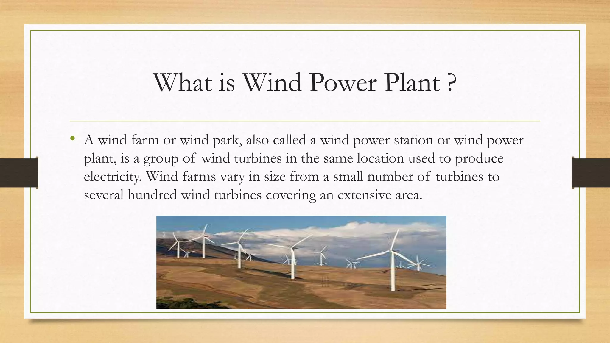 Mini wind mill presentation | PPTX