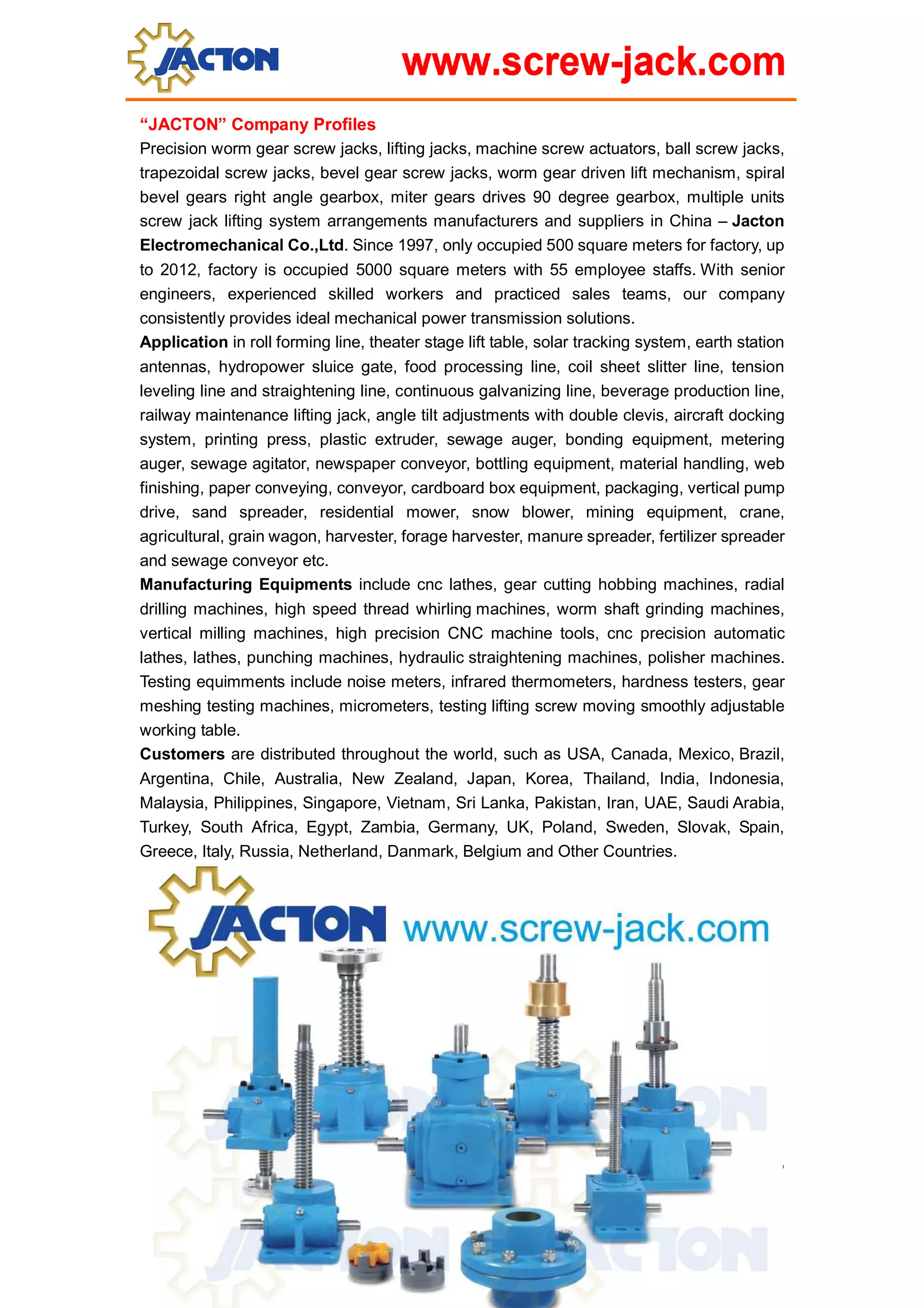 Mini worm gear screw jack, mini machine screw jack, micro worm drive ...