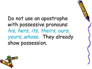Apostrophes | PPT