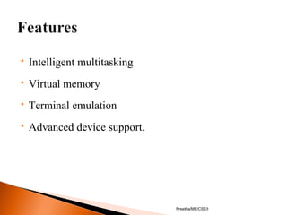 Educational operating system-Minix&Weenix | PPT