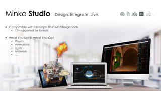 Paris Android LiveCode - Creating cross-platform 3D apps with Minko | PPT